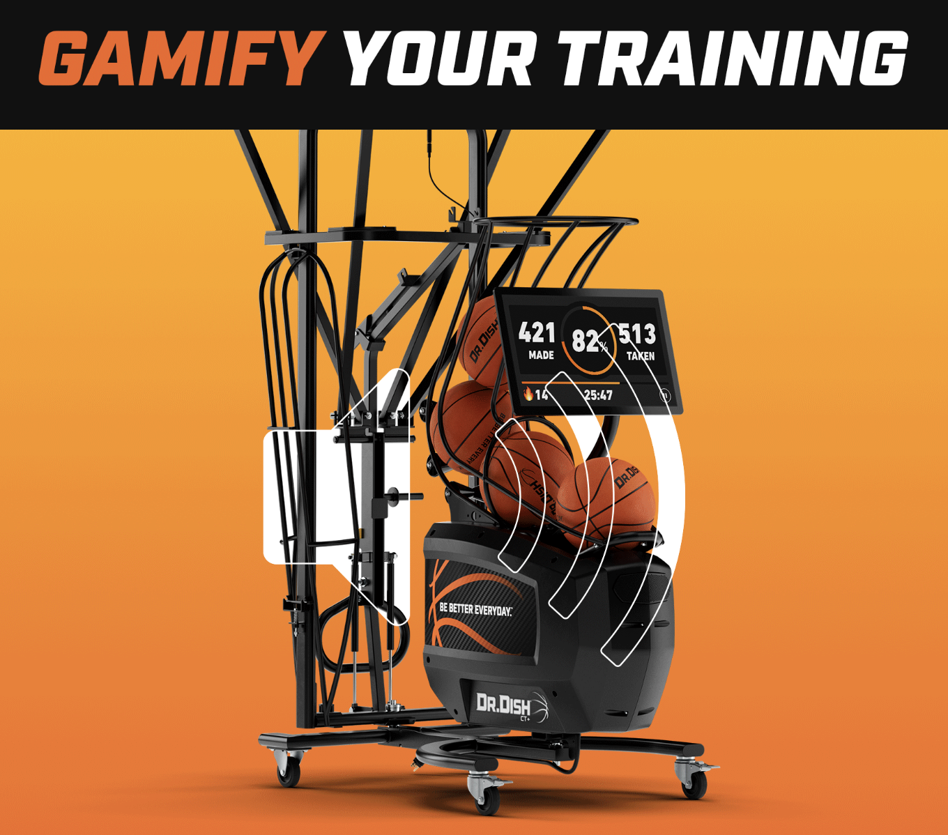 Gamify your Training with Sounds on Made Shots